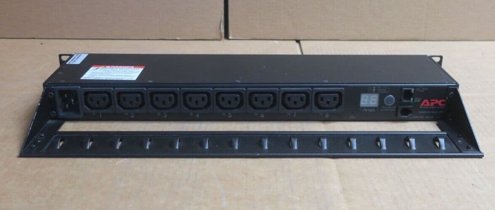 APC AP7921 Switched Rack Power Distribution Unit PDU 16A 208/230V 1xC20 8xC13