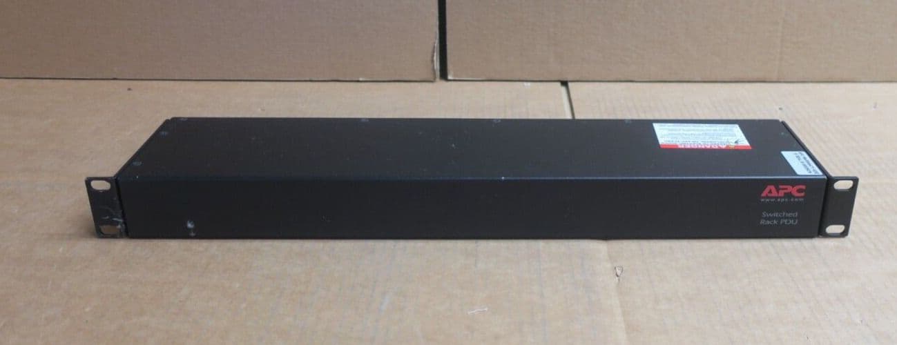 APC AP7921 Switched Rack Power Distribution Unit PDU 16A 208/230V 1xC20 8xC13