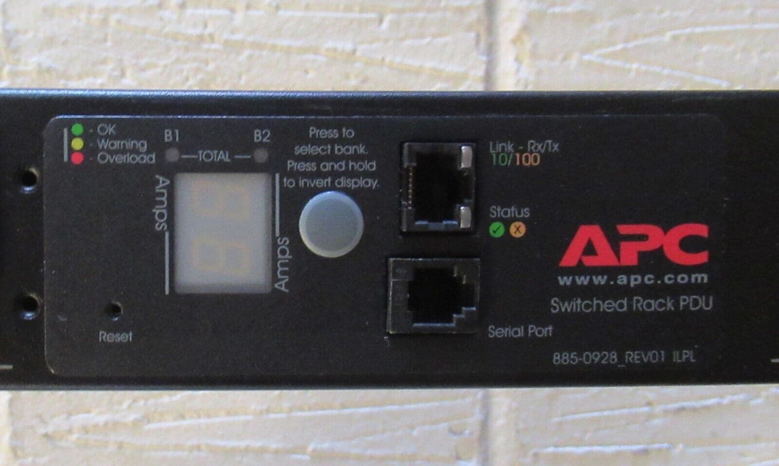 APC AP7953 21xC13 3xC19 ZeroU Switched Rack PDU Power Distribution Unit ...