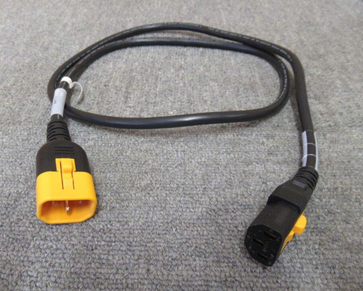 APC AP8704S-WW 1 2M Locking C13 To Locking C14 Male To Female Power Cable