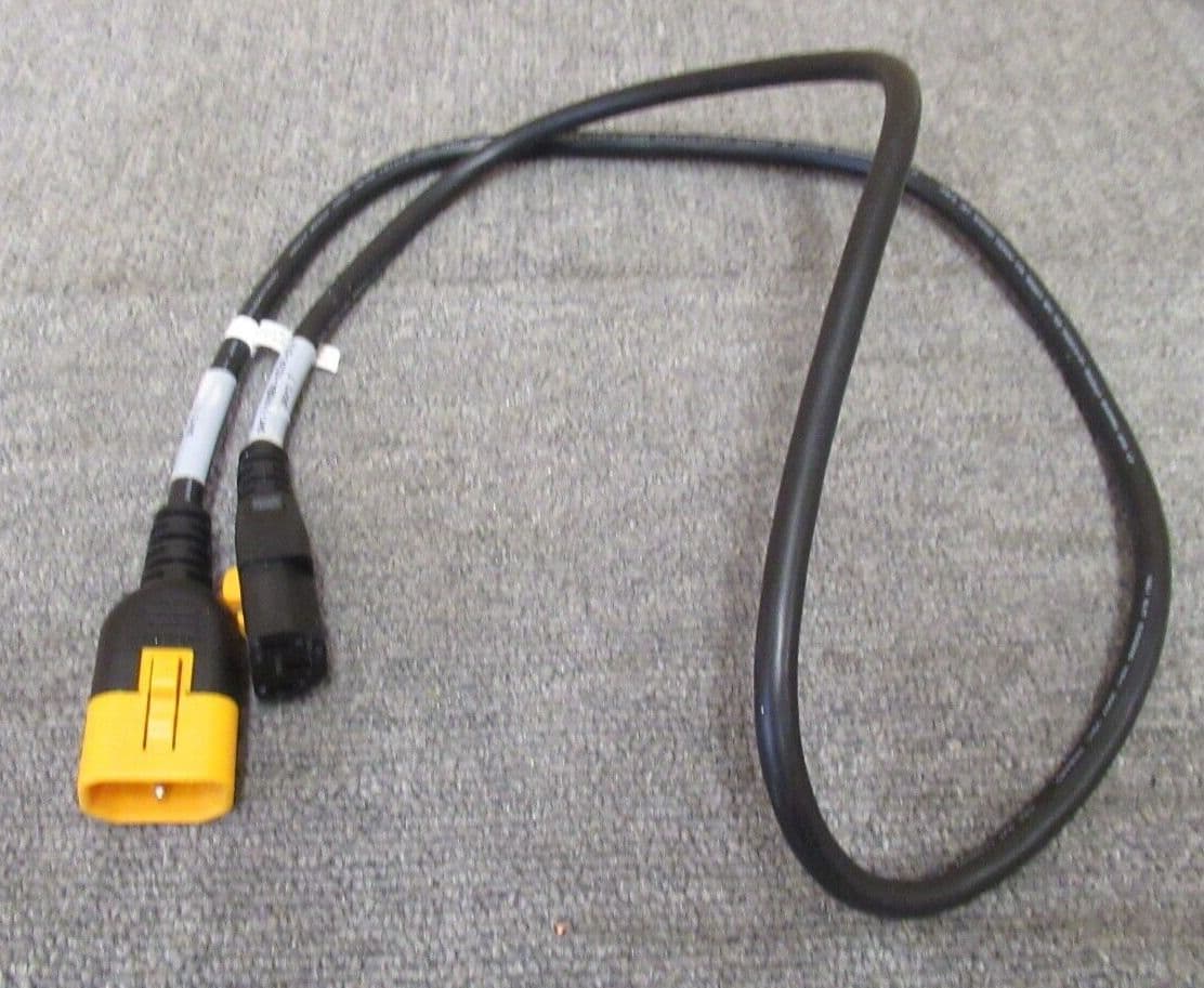 APC AP8704S-WW 1 2M Locking C13 To Locking C14 Male To Female Power Cable