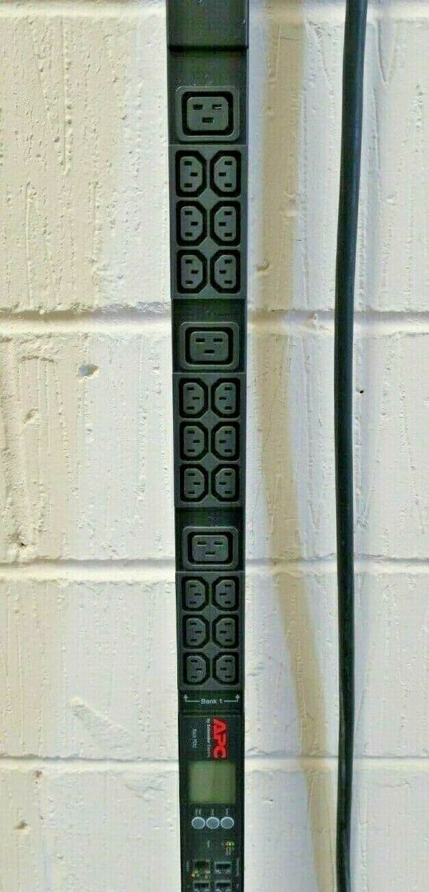 APC AP8853 Metered Rack 2G PDU 32A 230V C13 C19 Power Distribution Unit ZeroU