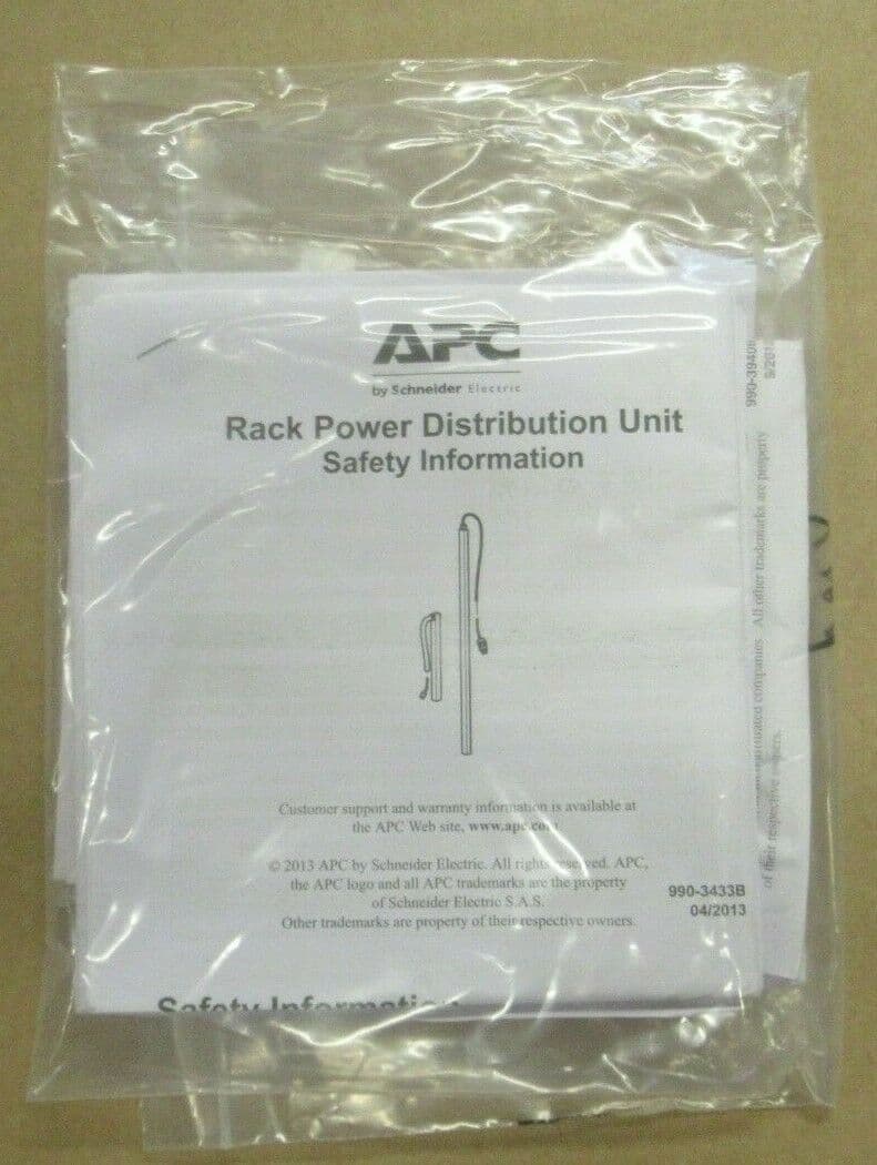 APC AP8865 USA Metered Rack PDU 30A 2308V C13 C19 Power Distribution ...