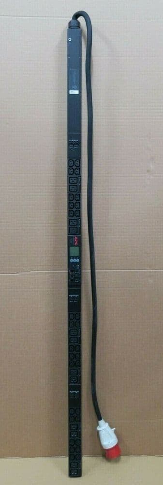 APC AP8886 Metered Rack PDU 32A 230V 30x C13 12x C19 Power Distribution Unit 0U