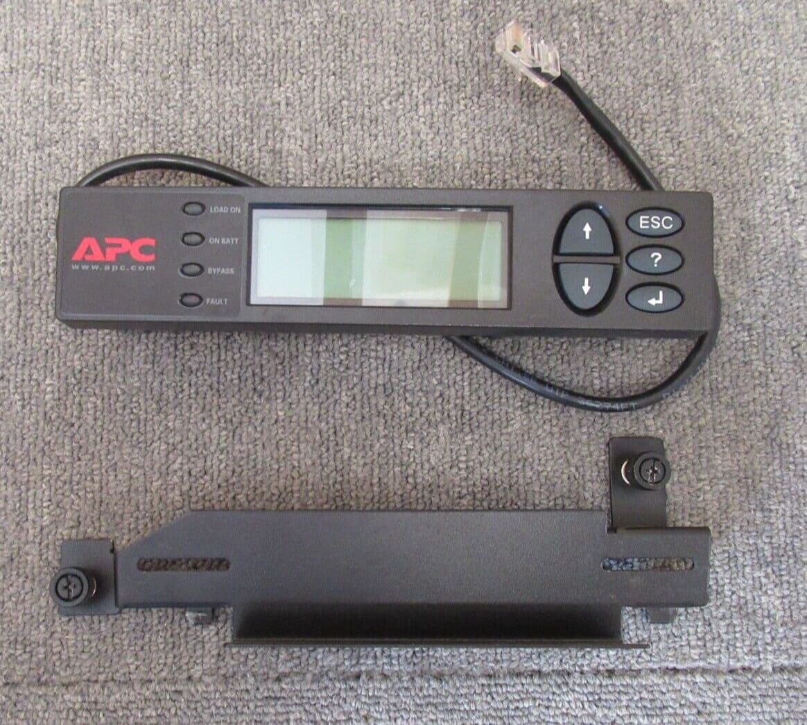 APC AP9231E Smart-Ups InfraStruXure PDU Control Panel And Bracket 870-0905A