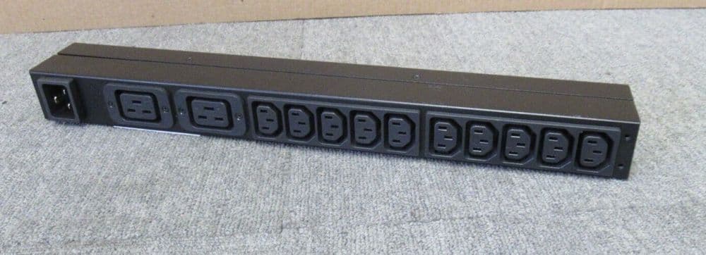 APC AP9559 1U Horizontal / Vertical Rack Power Distribution Unit 10 C13 2 C19