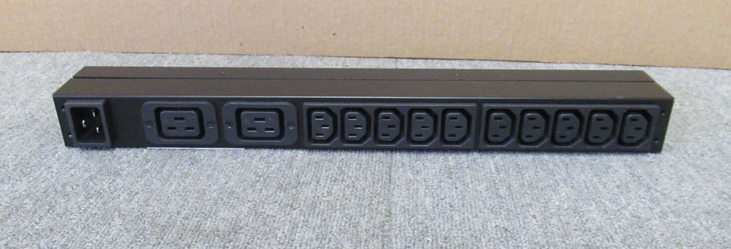 APC AP9559 1U Horizontal / Vertical Rack Power Distribution Unit 10 C13 2 C19