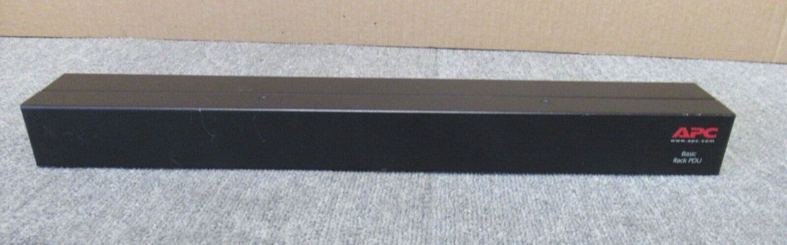 APC AP9559 1U Horizontal / Vertical Rack Power Distribution Unit 10 C13 2 C19