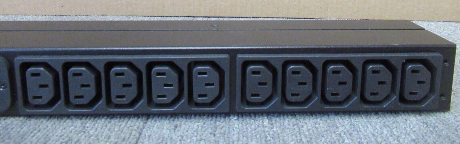APC AP9559 1U Horizontal / Vertical Rack Power Distribution Unit 10 C13 2 C19