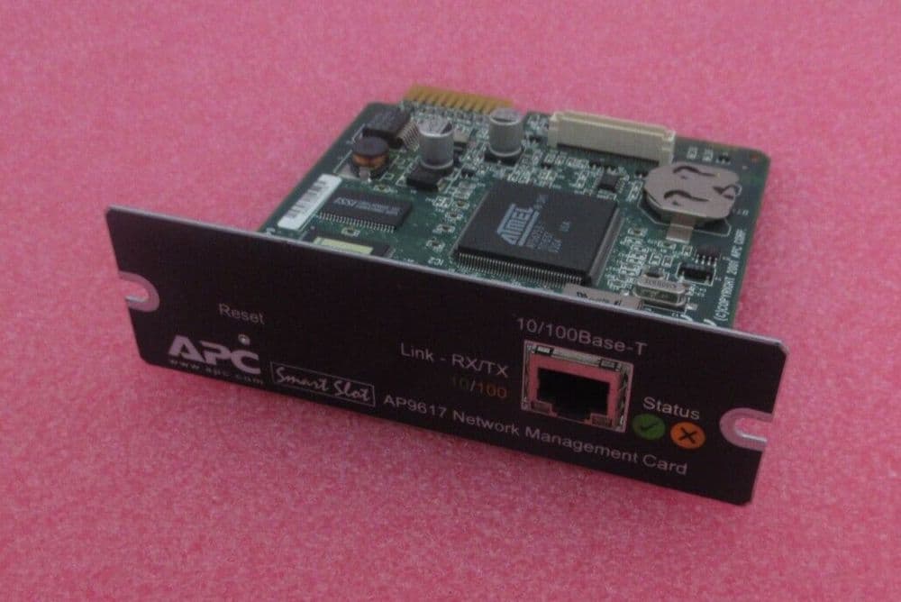 APC AP9617 Smart Slot UPS 10/100Base-T Network Management Card
