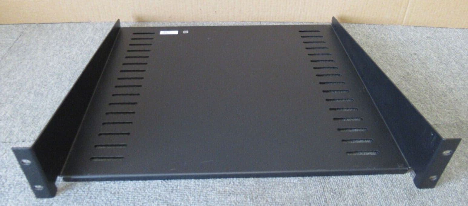 APC AR8105BLK 870-8205-001 2U Fixed Vented Cantilever Data Rack Cabinet ...