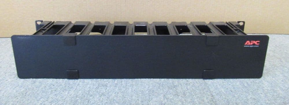 APC AR8600A NetShelter 2U Horizontal Cable Management Single Sided With ...