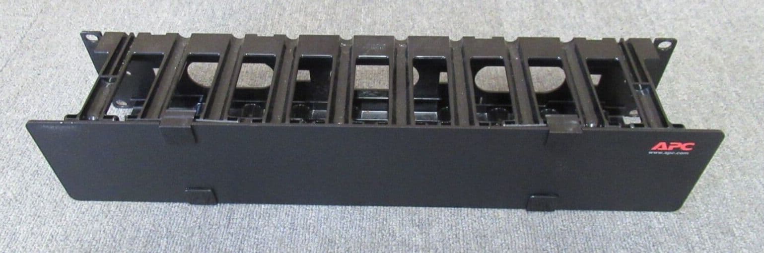APC AR8600A NetShelter 2U Horizontal Cable Management Single Sided With ...