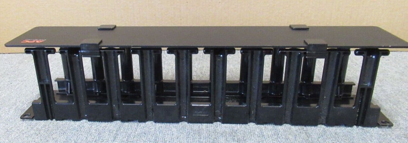 APC AR8600A NetShelter 2U Horizontal Cable Management Single Sided With ...