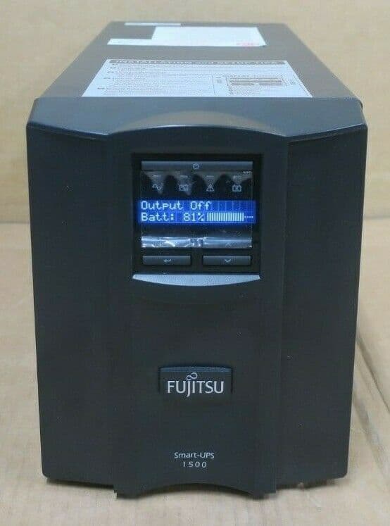 APC Fujitsu Smart-UPS 1500 Tower FJT1500I 1000W/1500VA 230V S26361 ...