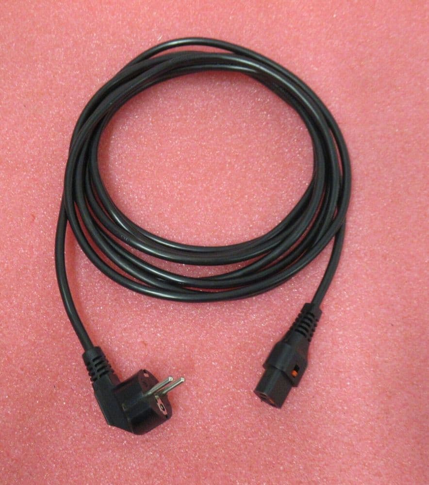 APC Locking IEC C13 To Right-Angle Schuko EU Plug Black 5m Mains Power ...