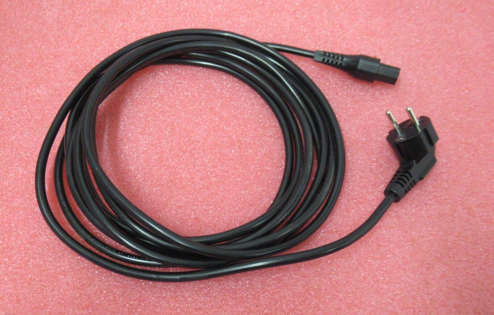 APC Locking IEC C13 To Right-Angle Schuko EU Plug Black 5m Mains Power ...