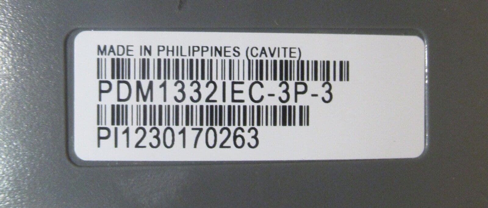 APC PDM1332IEC-3P-3 Power Distribution Module 3x1Pole 3Wire 32A 6 6M 7 ...