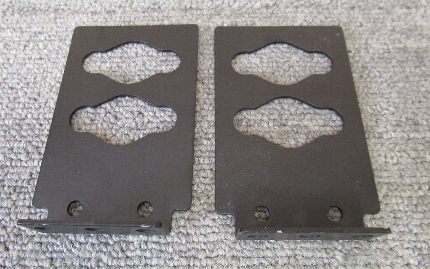 APC PDU-BRKT-870 870-15252 Pair Of 1U Vertical PDU Rack Ear Mounting ...