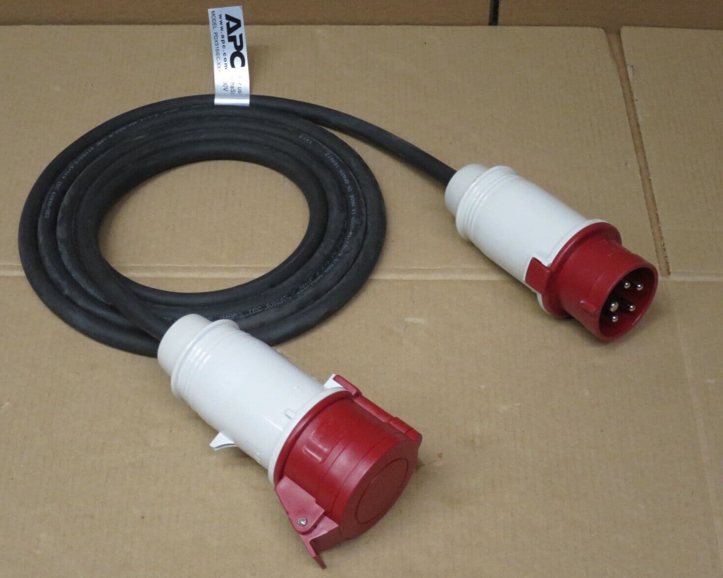 APC PDX516IEC-300 Modular Power Distribution Extender Cable 5 Wire 3PH ...