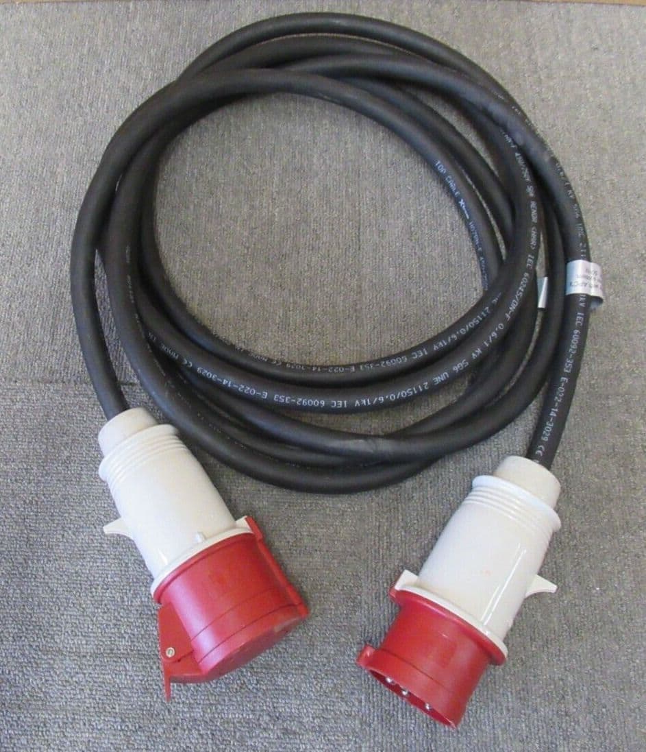 APC PDX532IEC-600 Modular Power Distribution Extender Cable 5 Wire 32A ...