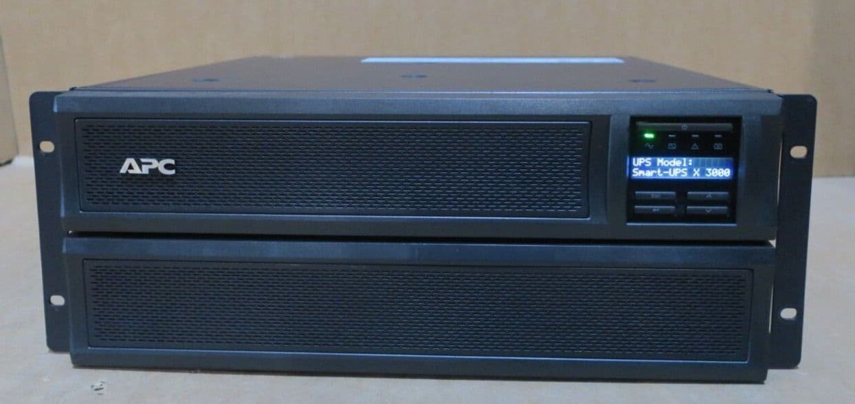 Apc Smart Ups Smx3000hv 3000va Battery Backup Lcd Ups 2700w Rackmount