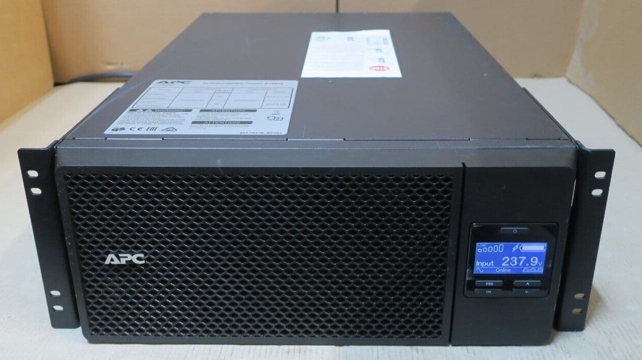 APC Smart-UPS SRT 6000VA 6kVA 6000W SRT6KXLI 3U Rackmount UPS ...
