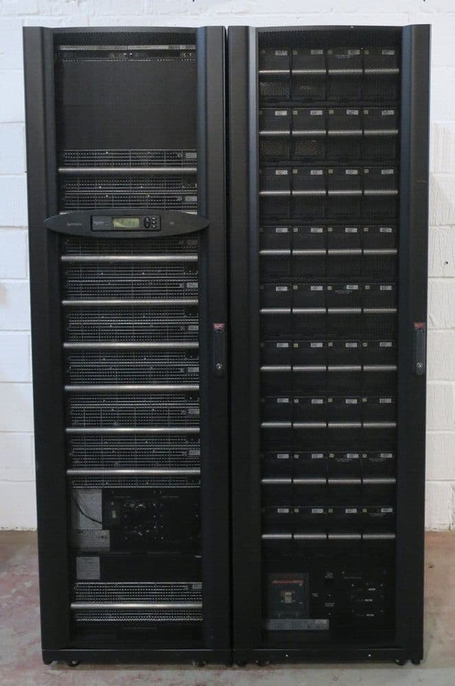 APC Symmetra PX SYCF160KH 128kVA 128kW Scaleable 3Ph 400V 42U UPS 36 x ...