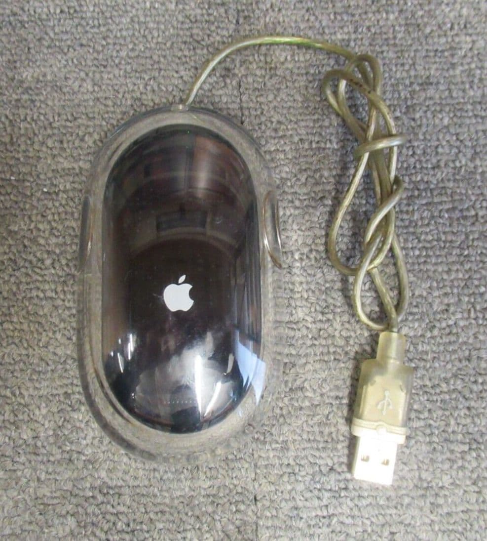 Apple M5769 Black One Button Pro Wired USB 400 DPI Optical Mouse