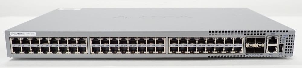 Arista 7010T-48 48x 1GbE RJ45 4x 1/10GbE SFP Port RA DCS-7010T-48-R ...