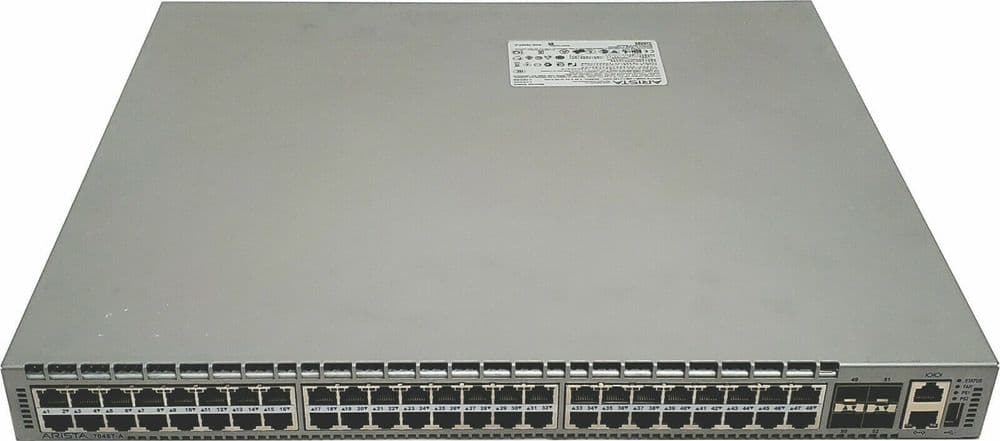 Arista 7048T-A 48x Gigabit Ethernet RJ45 4x 10Gb SFP Port DCS-7048T-A-R ...