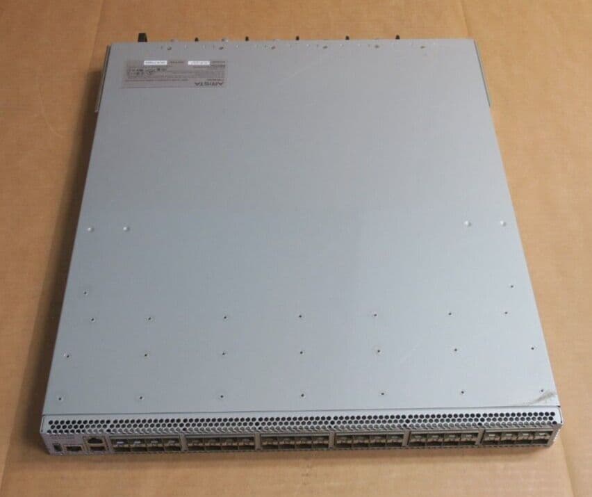 Arista DCS-7148S-R 48-Port 1/10GbE SFP 1U L2/3/4 Managed Switch B2F 2x PSU
