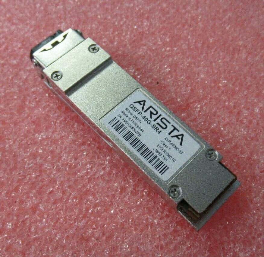Arista QSFP-40G-SR4 40GBASE-SR4 QSFP 850nm 150m MTP/MPO DOM Transceiver ...