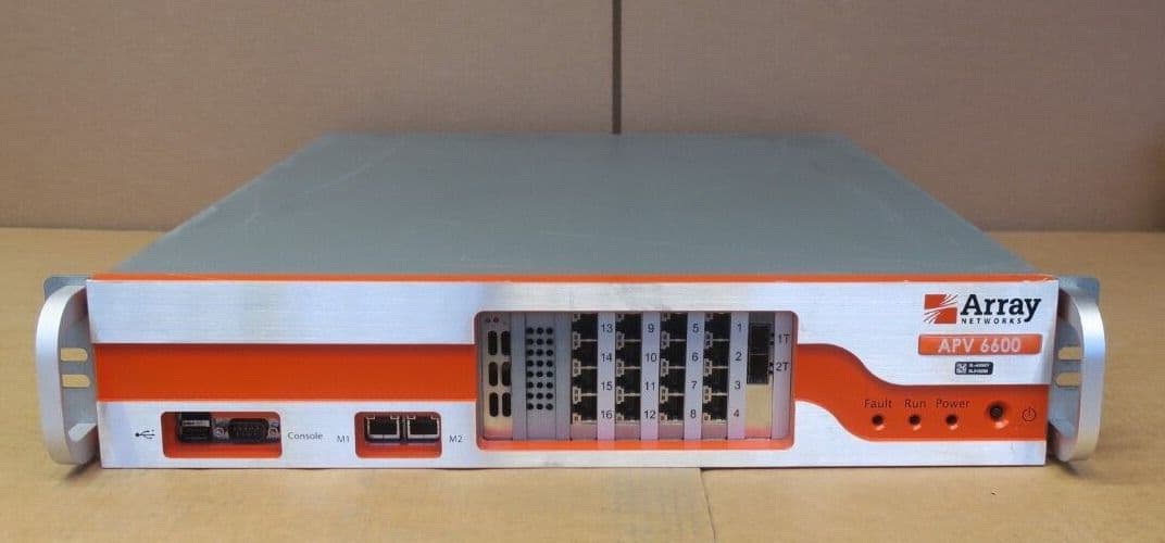 Array Networks APV 6600 AppVelocity-S Application Delivery Controller AW960041