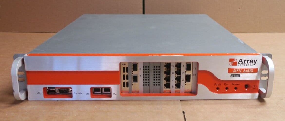 Array Networks APV 6600 - AppVelocity-S Application Delivery Controller AW960046