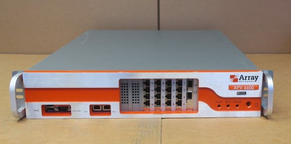 Array Networks APV 6600 AppVelocity-S Redundant ADC Unit 977407-R License