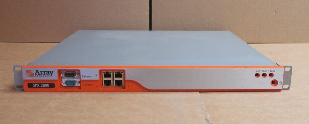 Array Networks SPX 2800 X-Series 1RMU SSL VPN Universal Access Controller 976206