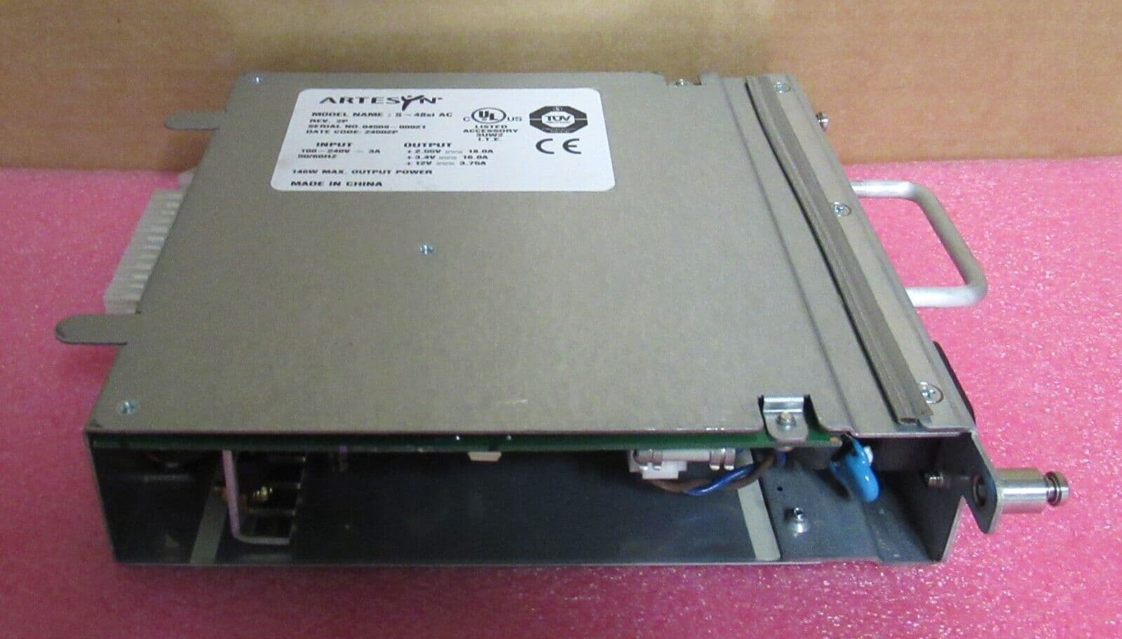 Artesyn S-48si AC Power Supply 146W 100/240V-AC 3A 50/60Hz PSU