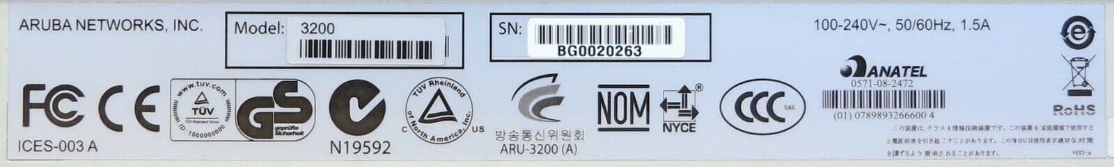 Aruba 3200XM Mobility Controller 4x 10/100/1000BASE-T Security Network ...