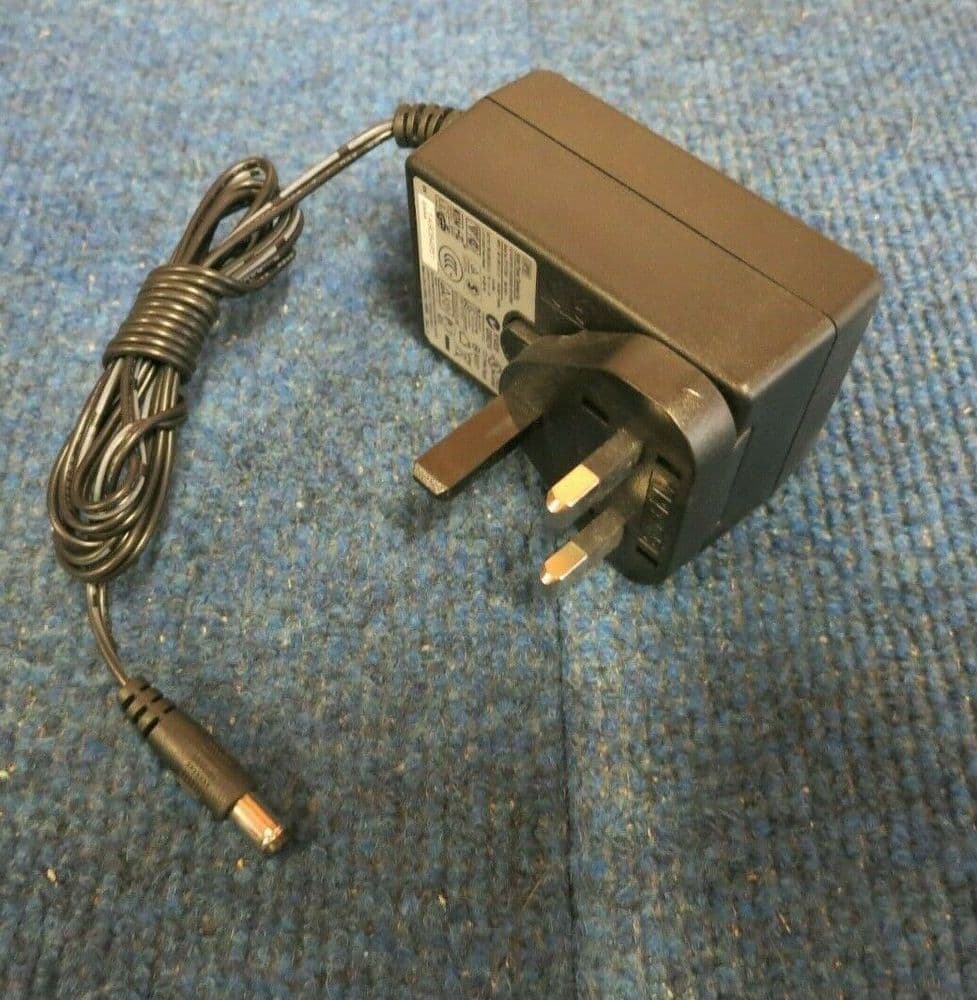 Asian Power Devices WA-18H12 UK 3 Pin Plug AC Power Adapter Charger 18W ...