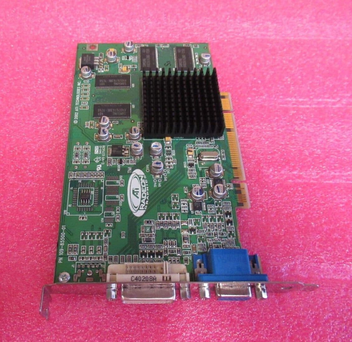 ATI Radeon 109-85500-01 1028551400 7000 32MB DVI VGA PCI Desktop ...