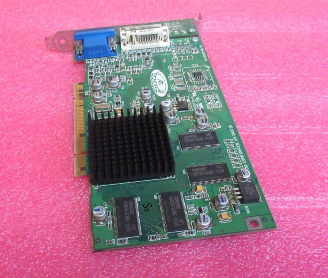 ATI Radeon 109-85500-01 1028551400 7000 32MB DVI VGA PCI Desktop ...