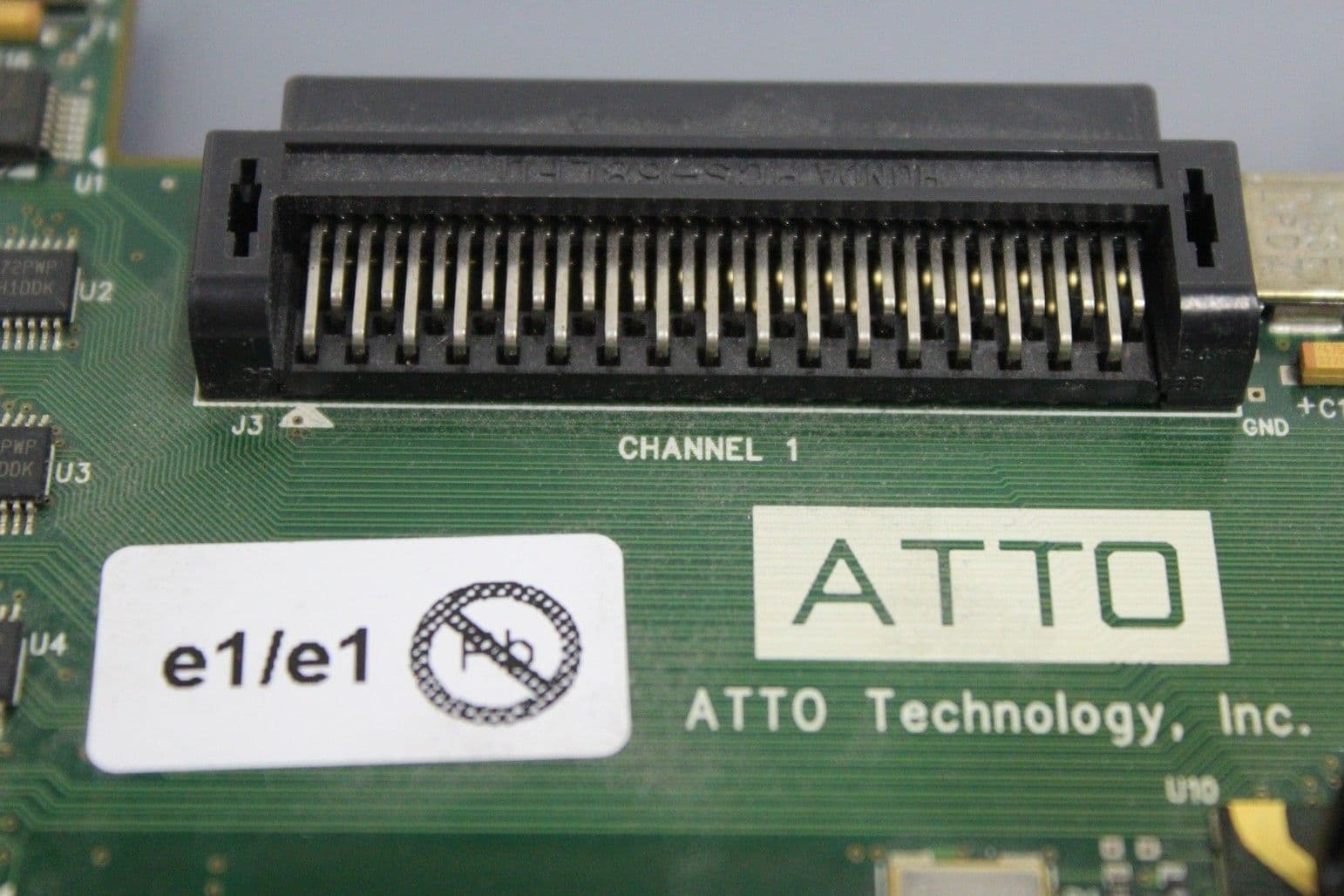 ATTO 0201-PCBX-000 ExpressStripe 2-Channel / Dual SCSI Controller PCI-X ...