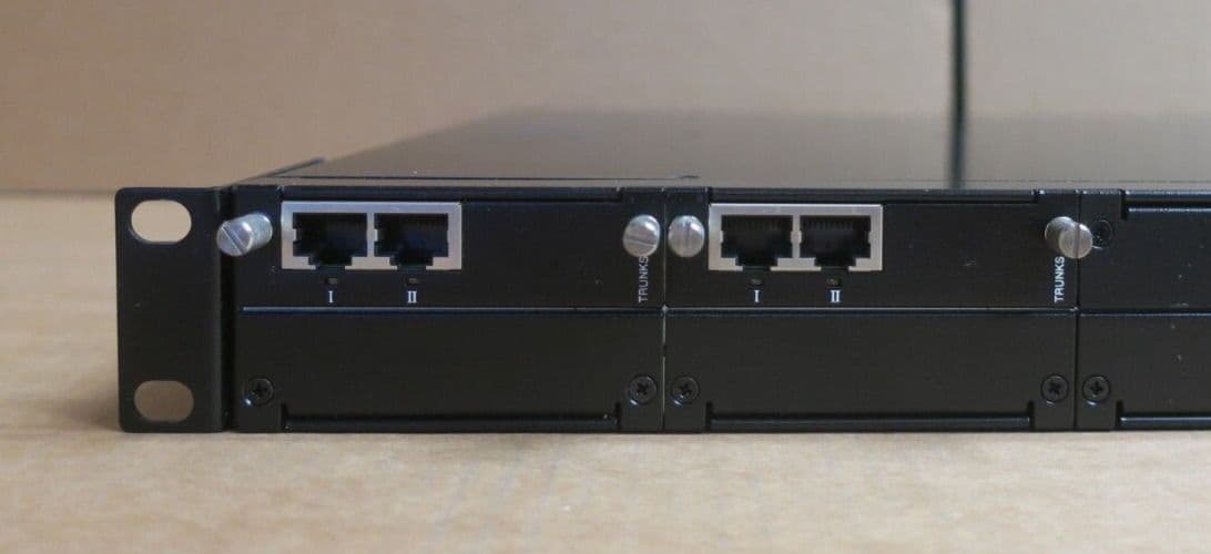Audiocodes Mediant 1000B 1U E-SBC Gateway M1KB 2x M1K-VM-2SPAN 1x CRMX-C