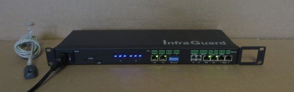 Austin Hughes InfraGuard EC-300 1U Rack Monitoring Control Box ...