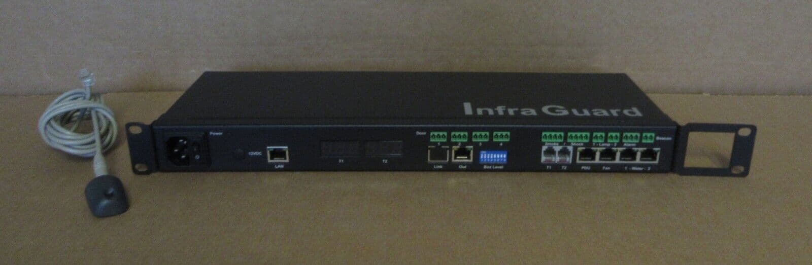 Austin Hughes InfraGuard EC-300M 1U Rack Monitoring Control Box Master