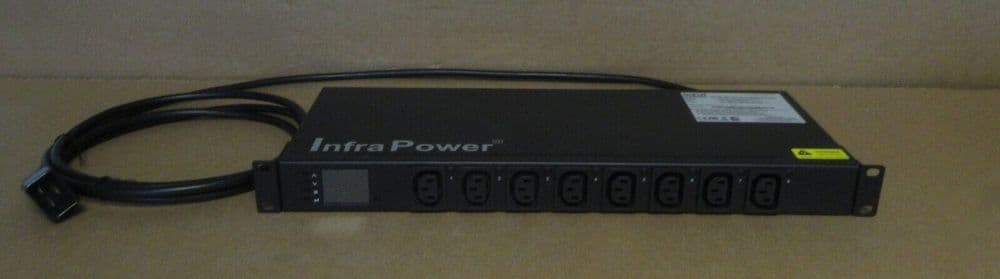Austin Hughes InfraPower 16A Switched PDU 1U 8x C13 1xC20 H8C13-16A-W/F C20/3B-1