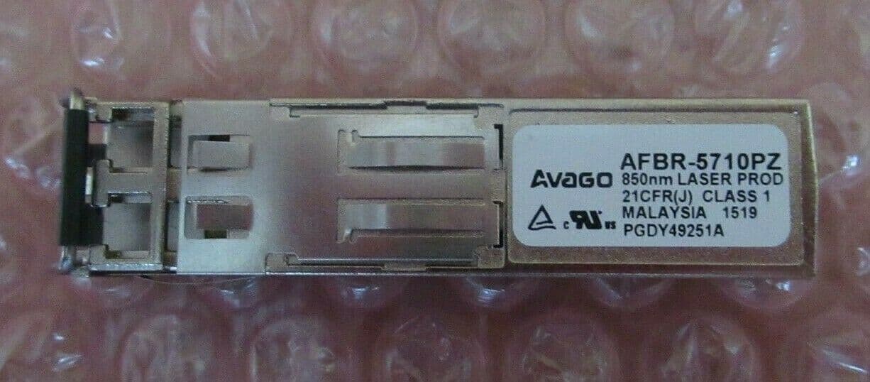AVAGAO AFBR-571xZ Series Fibre Optic Transceiver SFP GBIC Connector 860Nm 20-Pin