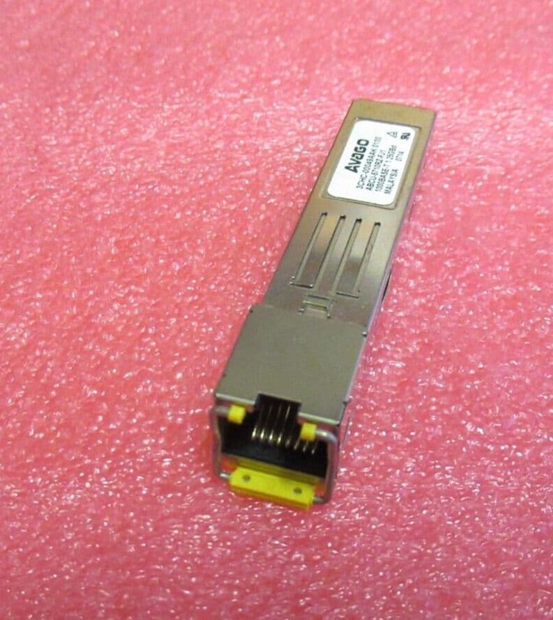 Avago ABCU-5710RZ-FJ1 Compatible 1000BASE-T SFP Copper RJ-45 100m ...