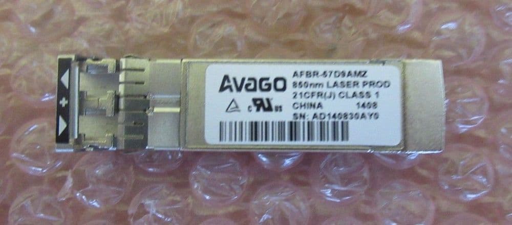 Avago AFBR-57D7AMZ - 850NM 8Gbps SFP Fibre Optical Transceiver